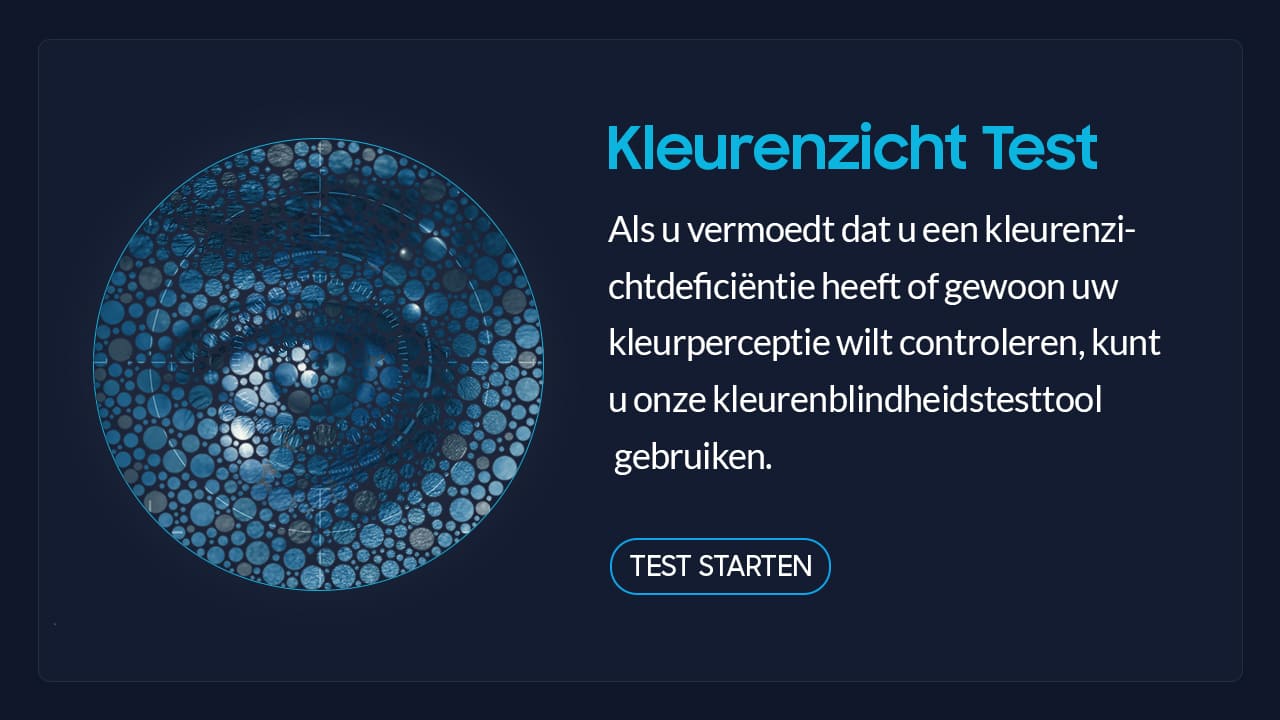 Kleurzicht Test - Gratis online kleurenblindheidstest