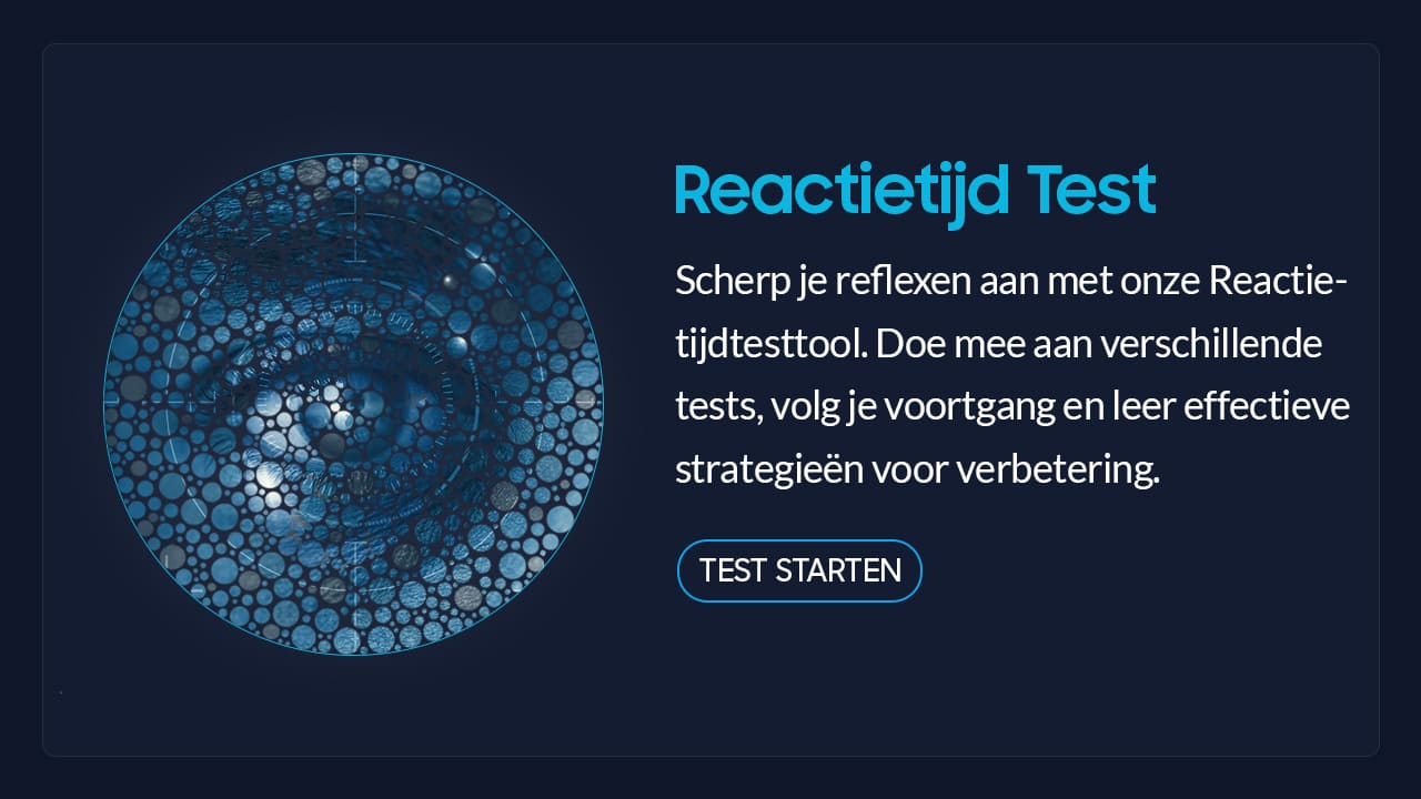 Reactietijd Test - Meet uw reflexen online