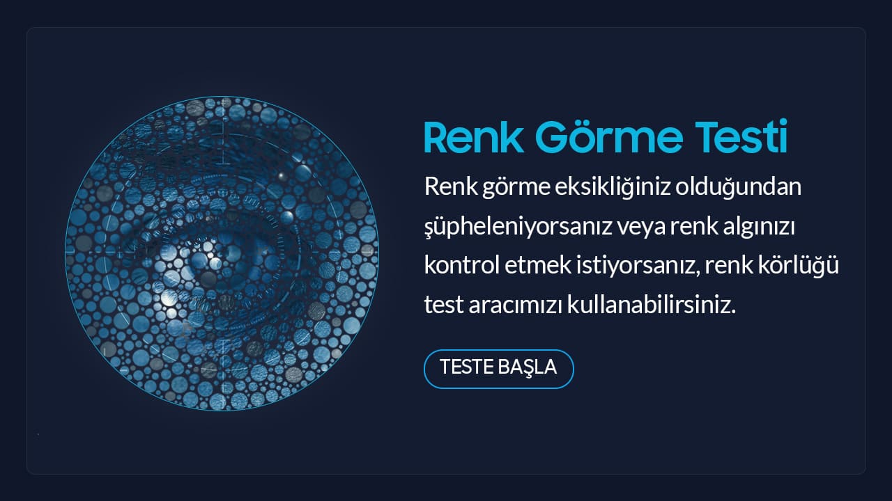 Renkli Görme Testi - Ücretsiz Online Renk Körlüğü Testi
